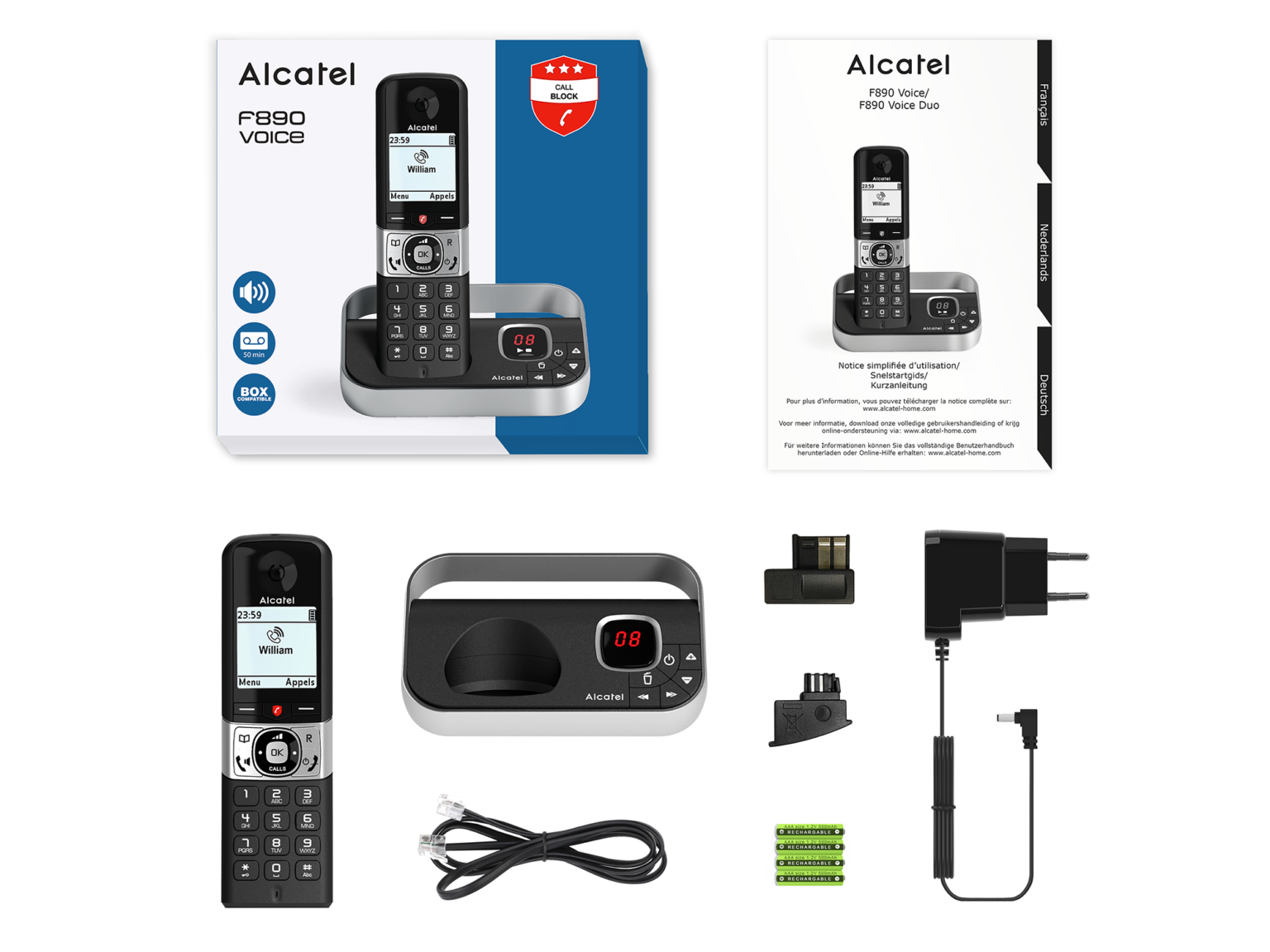F890 Voice – Solo/Duo/Trio – alcatel-home