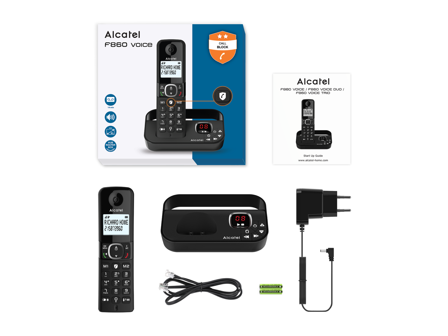 F860 Voice – Solo/Duo/Trio – alcatel-home